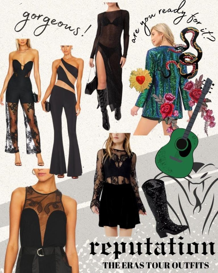 Taylor Swift Eras Tour Outfit Ideas 2024 – Amazon & More | guitar & lace