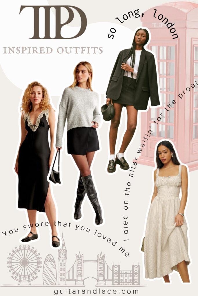 The Tortured Poets Department Outfit ideas - New Eras Tour looks ...