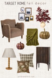 The Best Fall Decor from Target & Amazon | guitar & lace