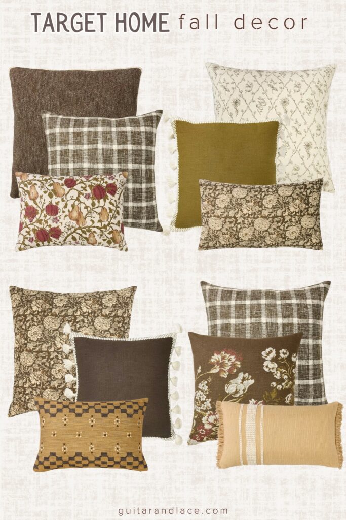 The Best Fall Decor from Target & Amazon | guitar & lace