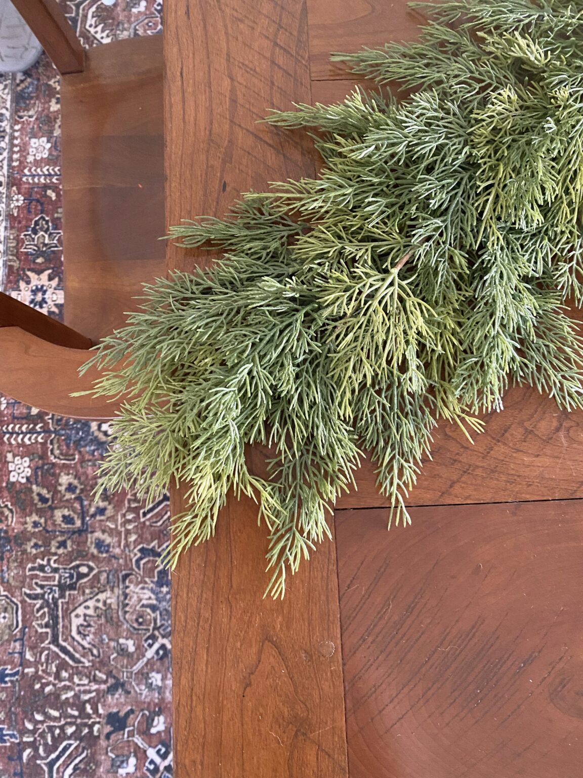 The Best Faux Christmas Garland: Comparing 4 popular styles | guitar & lace